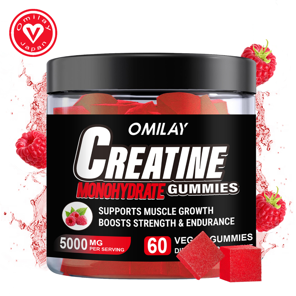 Omilay Creatine Gummies Supports Protein Synthesis Workout Performance ...