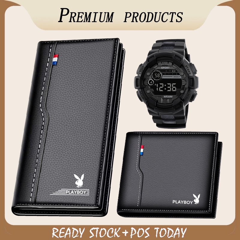 Men's Wallet Men's Long Wallet Leather Wallet For Men Card Holder ...