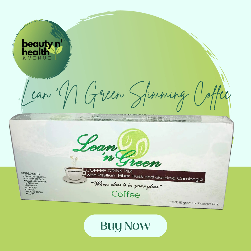 Lean N Green Slimming Coffee 1 box (7 Sachets) | Shopee Philippines