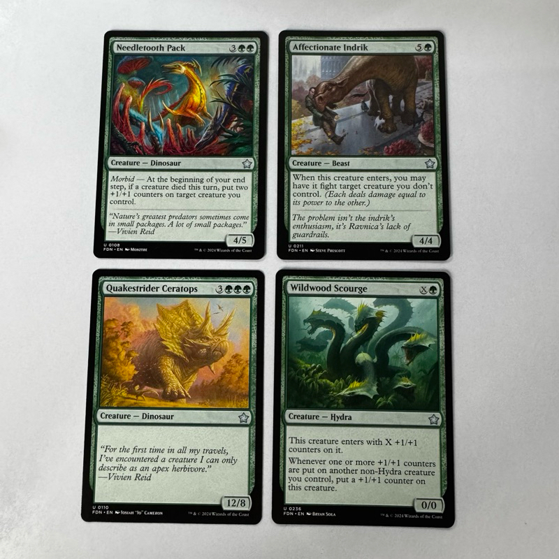 NEEDLETOOTH PACK AFFECTIONATE INDRIK QUAKESTRIDER CERATOPS WILDWOOD ...