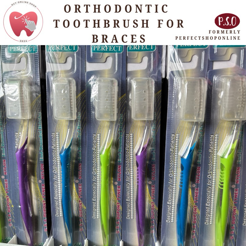 Orthodontic toothbrush for braces Ortho toothbrush | Shopee Philippines