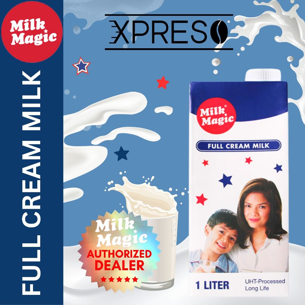 Milk Magic Full Cream Milk - Arla Milk, Milklab, Emborg | Shopee ...