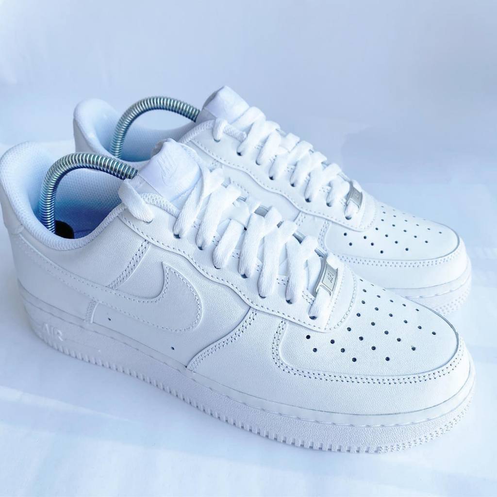 Air boys and girls AF1 Force 1 fashion classic Sneaker Basic white ...