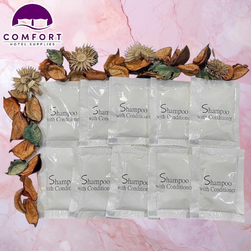 Comfort Hotel Supplies Standard Shampoo With Conditioner Sachet White ...