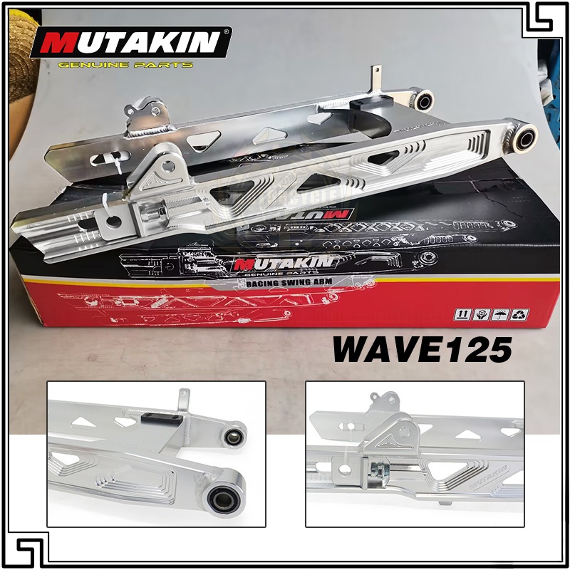 MUTAKIN Motorcycle CNC Swing Arm Honda XRM125/WAVE125/Smash115 ...