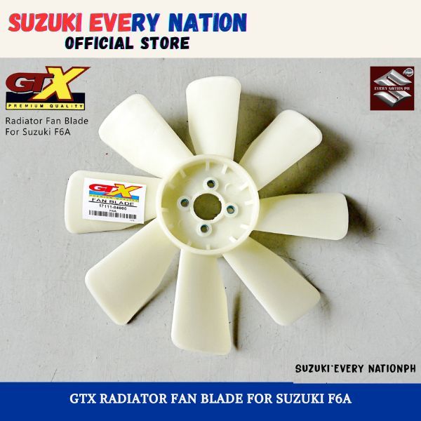 SUZUKI NATION GTX Radiator Fan Blade (6 & 8 Blades) For Suzuki F6A ...