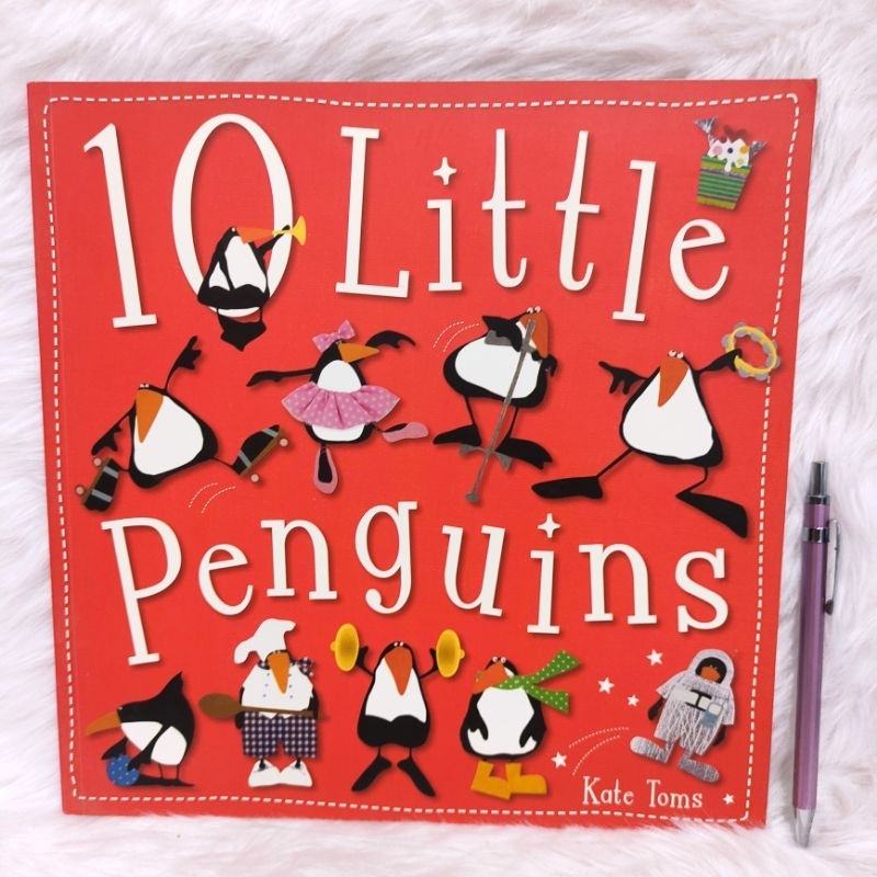 10 Little Penguins by Kate Toms / Picture Book | Shopee Philippines