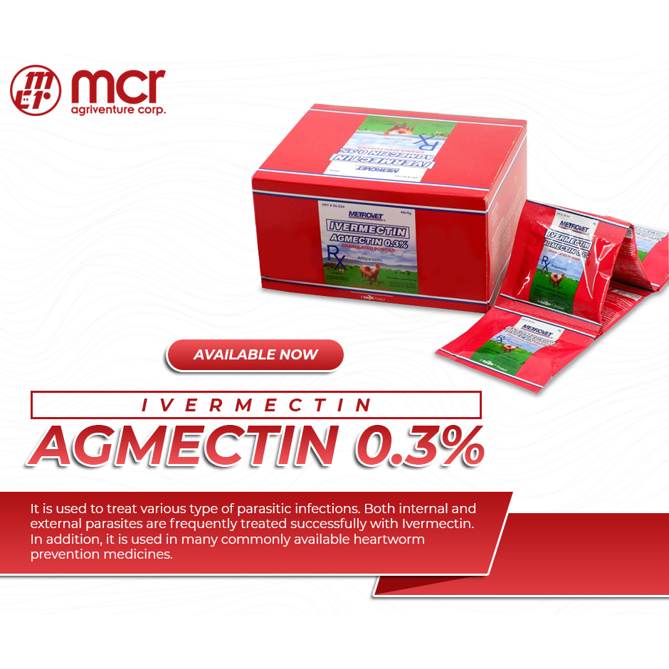 IVERMECTIN POWDER AGMECTIN 5g | Shopee Philippines