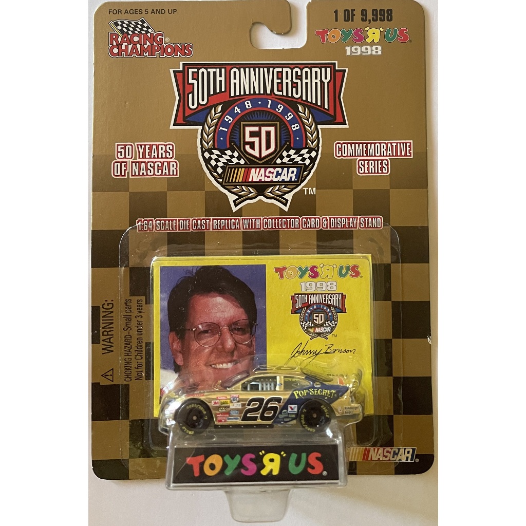 Racing Champions - Nascar 50th Anniversary ToysRUs 1998 - Cheerios #26 ...