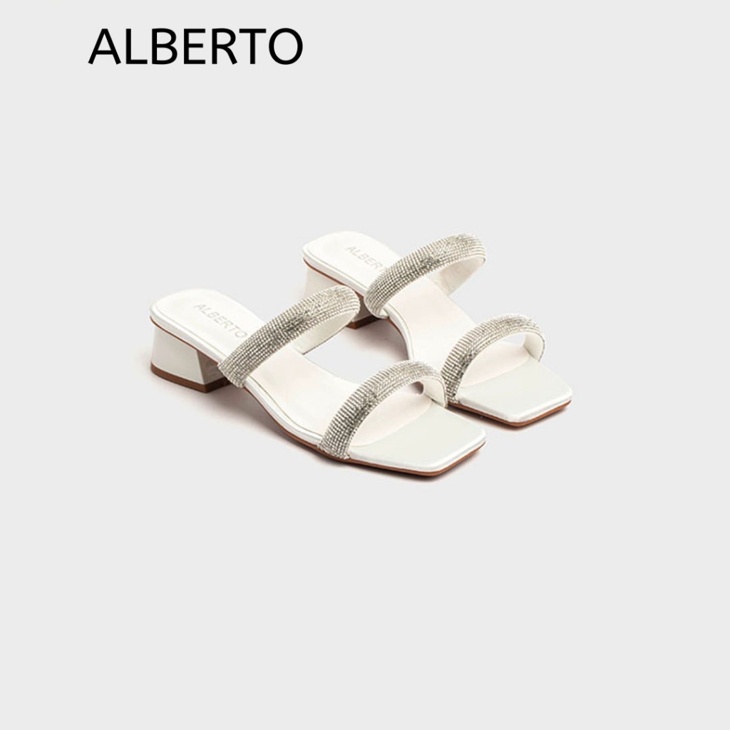 ALBERTO Women's Darla Heeled Sandals | Shopee Philippines