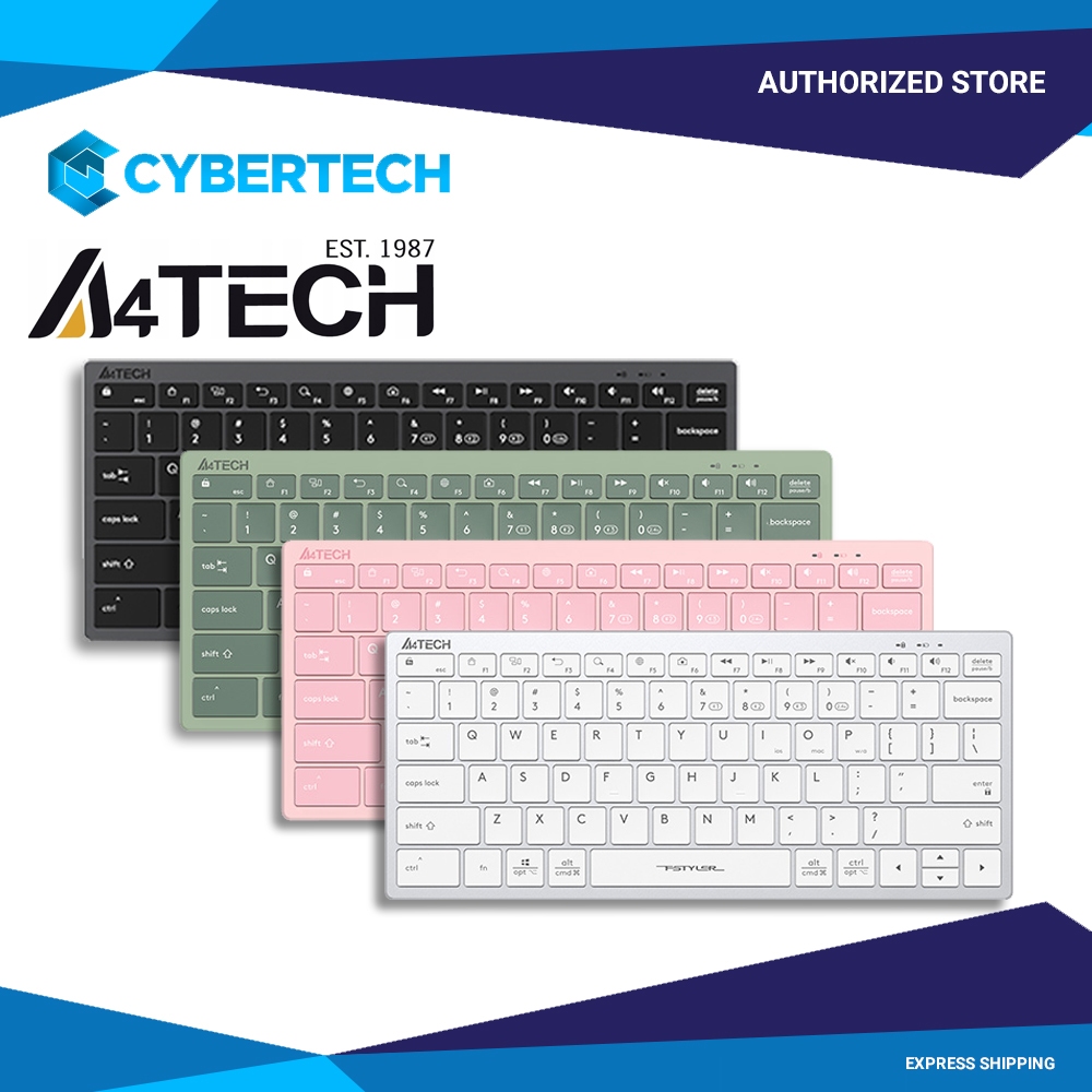 A4Tech Fbx51c Bluetooth And 2.4g Wireless Dual Mode Rechargeable Keyboard | Shopee Philippines