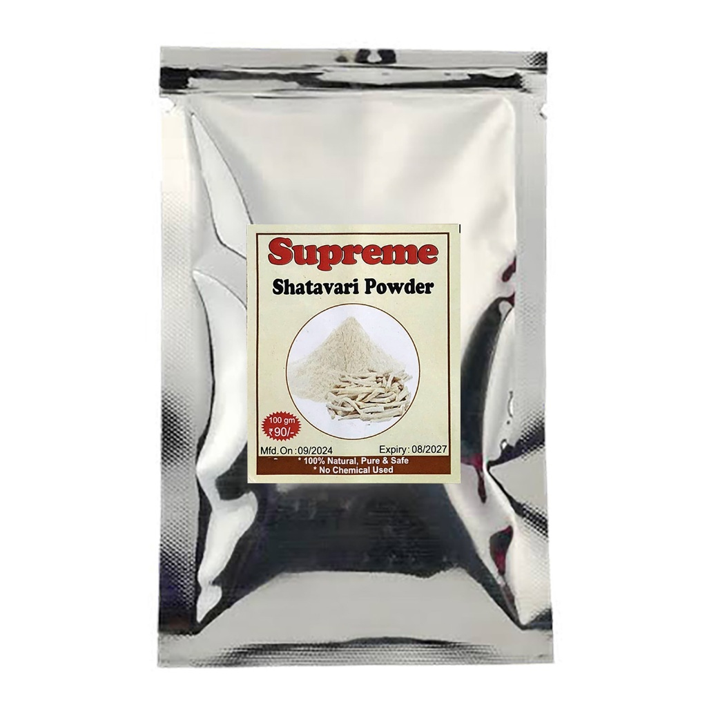 Supreme Shatavari Powder - White Asparagus - 100% Pure - From India ...