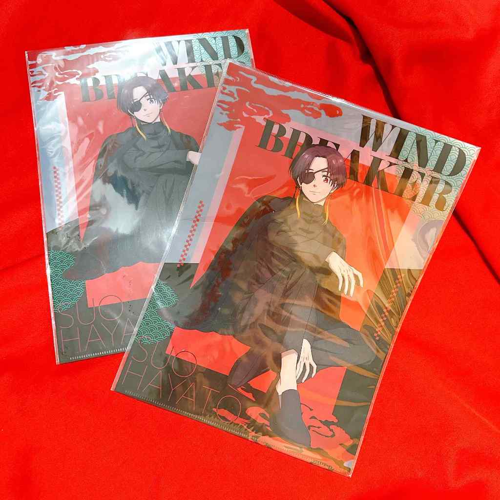 OFFICIAL Windbreaker Wind Breaker A4 Clear File Folder Suo Hayato ...