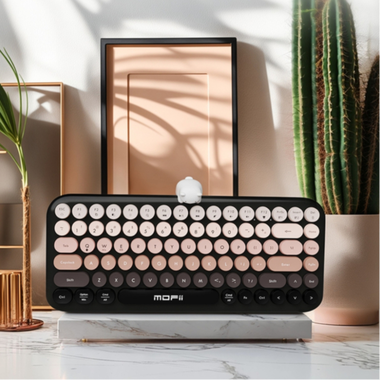 FANTASY MOFii ANNI Gradient Color Dual-mode Bluetooth Wireless Keyboard ...