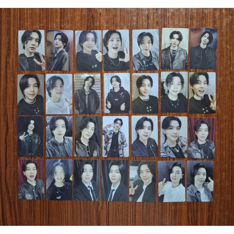 BTS Suga Agust D Yoongi DDay The Original Photocards Official | Shopee Philippines