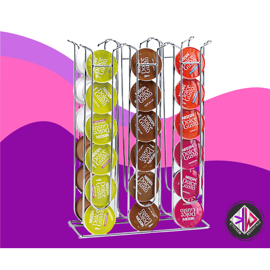 36 Dolce Gusto Coffee Capsules Holder Stand Dispenser Rack Capsule ...