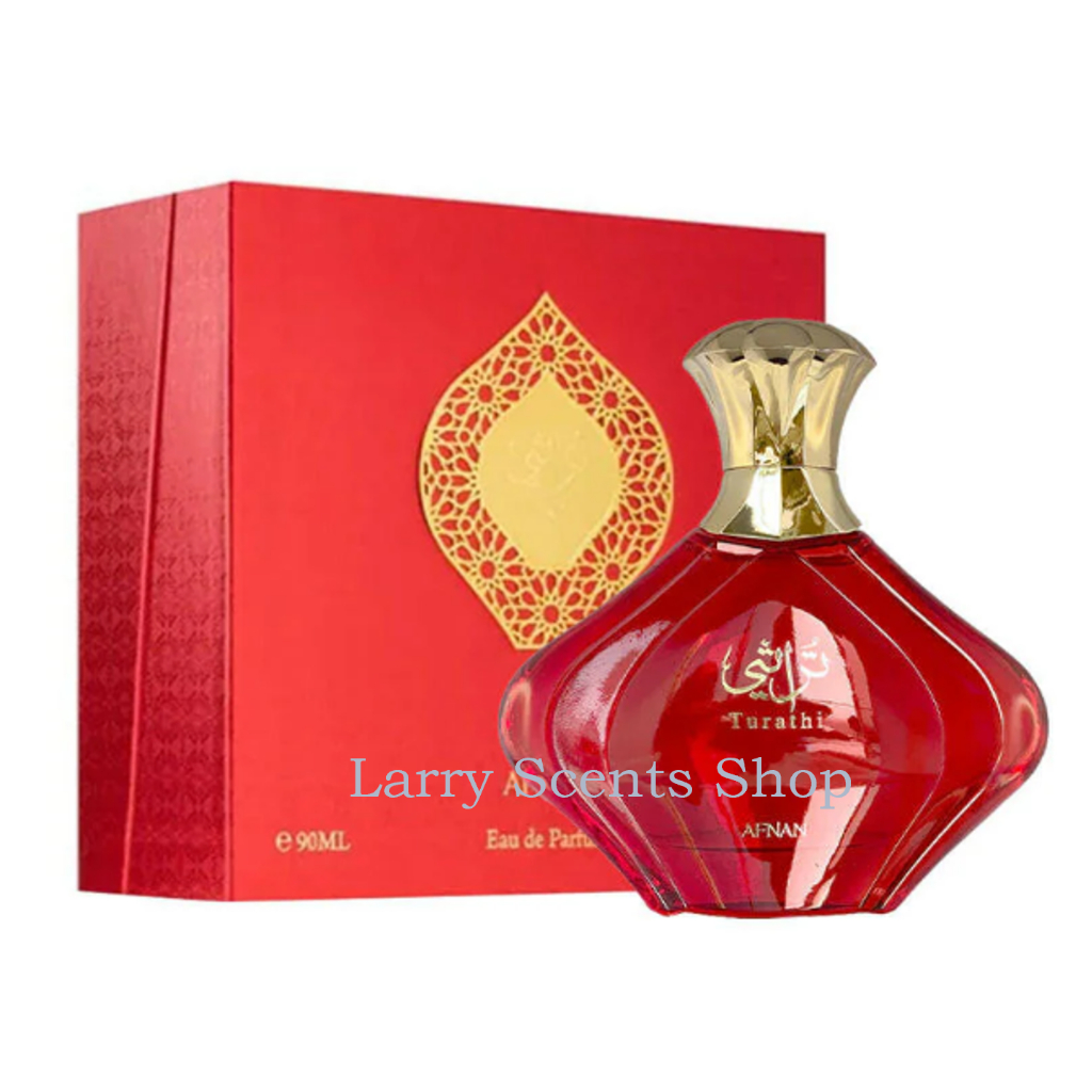 Afnan Turathi Red 90ml EDP for Women (Man.ce. ra Roses Gree.dy ...