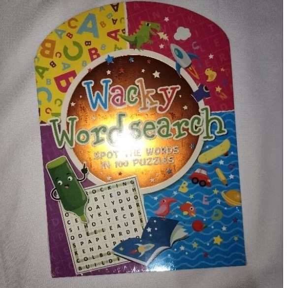 WACKY WORD SEARCH SPOT THE WORDS IN 100 PUZZLES | Shopee Philippines