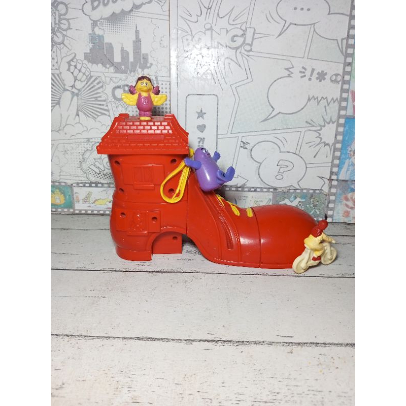 McDonald's Ronald Shoes House Figure Set | Shopee Philippines