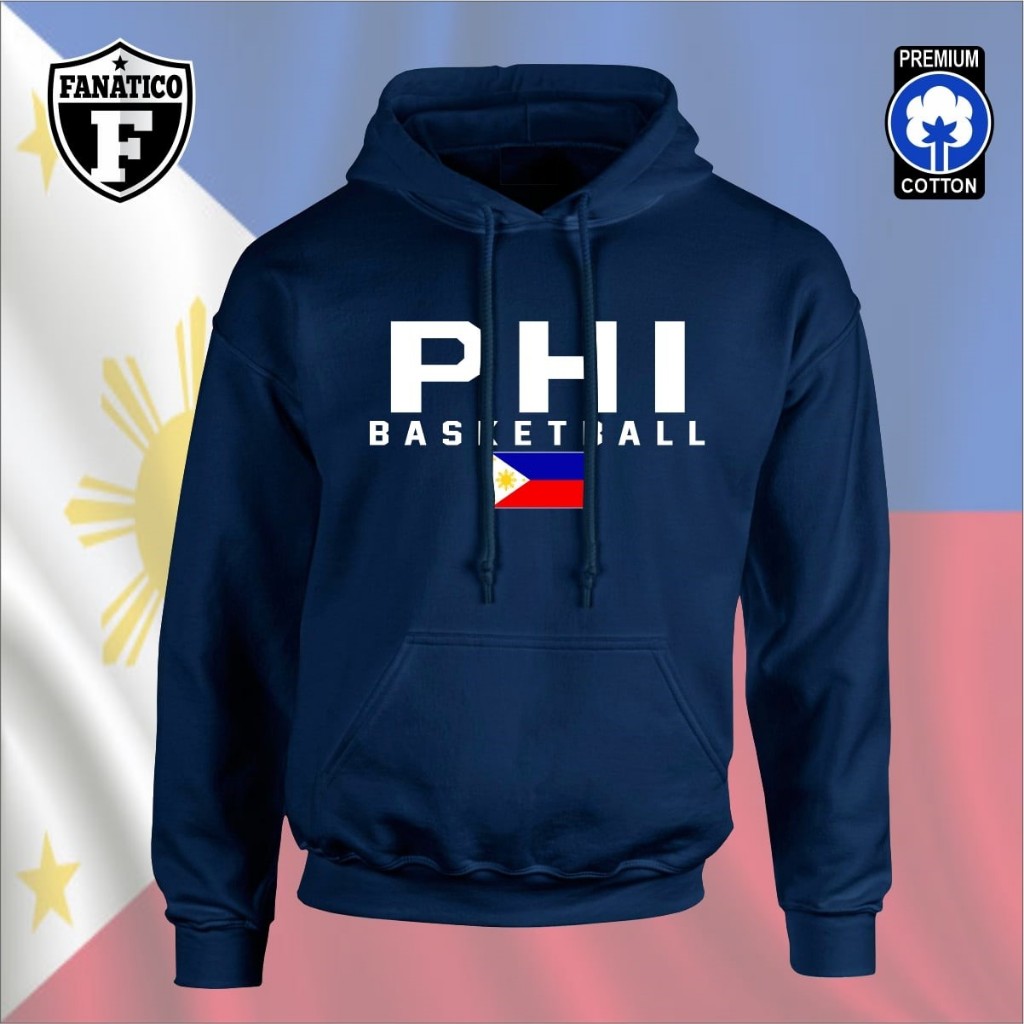 Original Gildan Brand Gilas Pilipinas Basketball Hoodie Jacket PHI ...