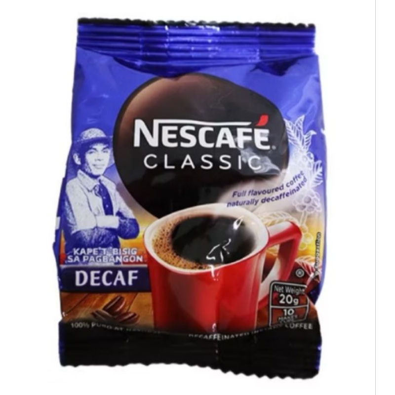 Nescafe Classic Decaf 20g | Shopee Philippines