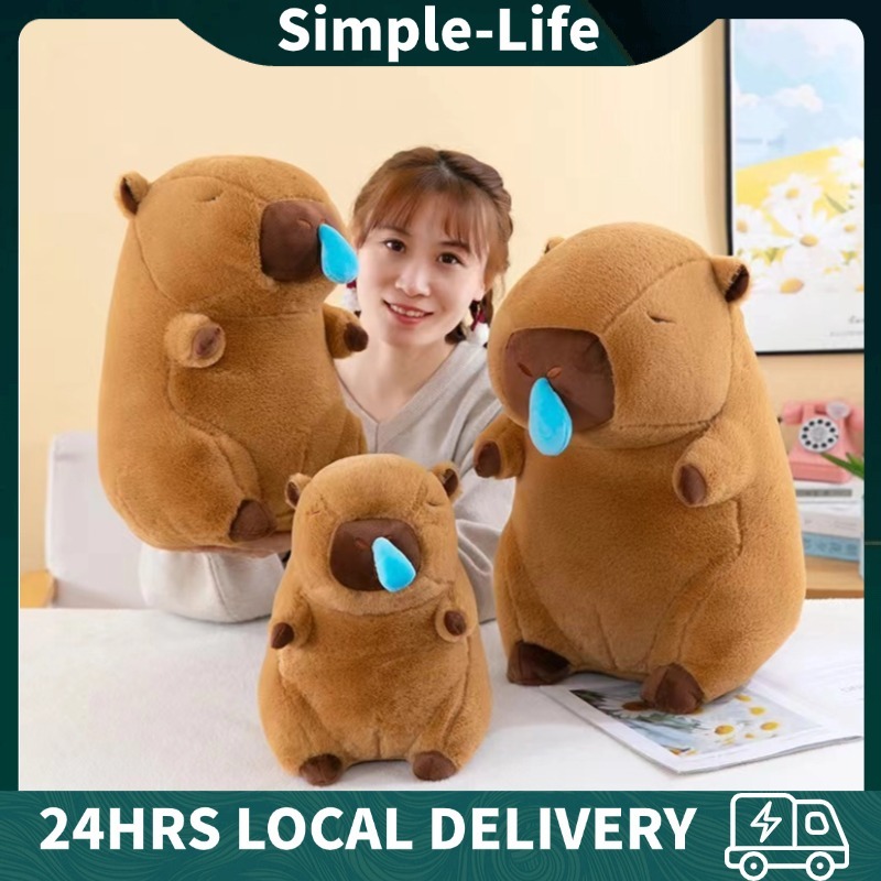 Capybara Plush Pendant snot style Capybara Toy Plush Cloth Doll Carpi ...