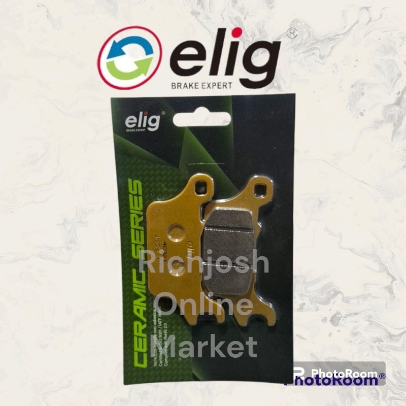 ELIG CLICK V2 V3 V4, GENIO 110, CLICK 160 CERAMIC BRAKE PAD | Shopee ...