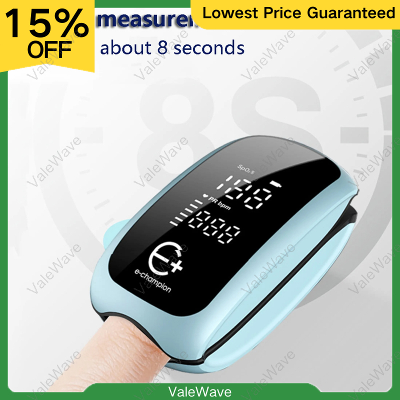 ValeWave Pulse Oximeter Finger Monitor For Kids Rechargeable Oximeter ...