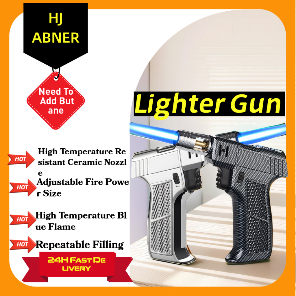 ABNER.HJ Gamit sa kusina Fefillable butane torch Handheld blue torch ...