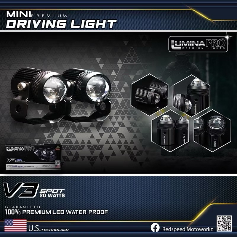 LUMINA MINI DRIVING LIGHT PRO V3 | Shopee Philippines