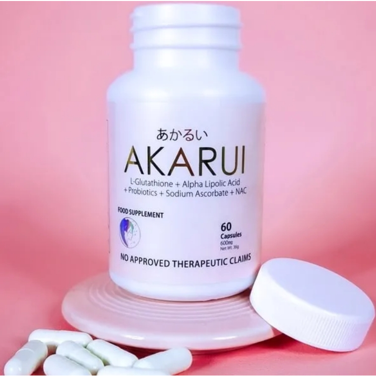 AKARUI GLUTATHIONE BEST JAPAN WHITENING + COLLAGEN ,VITAMIN C ,ALPHA ...