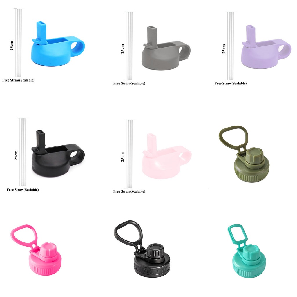 Universal Wide Mouth Tumbler Lid Sport Bottle Straw Lid Vacuum Flask ...