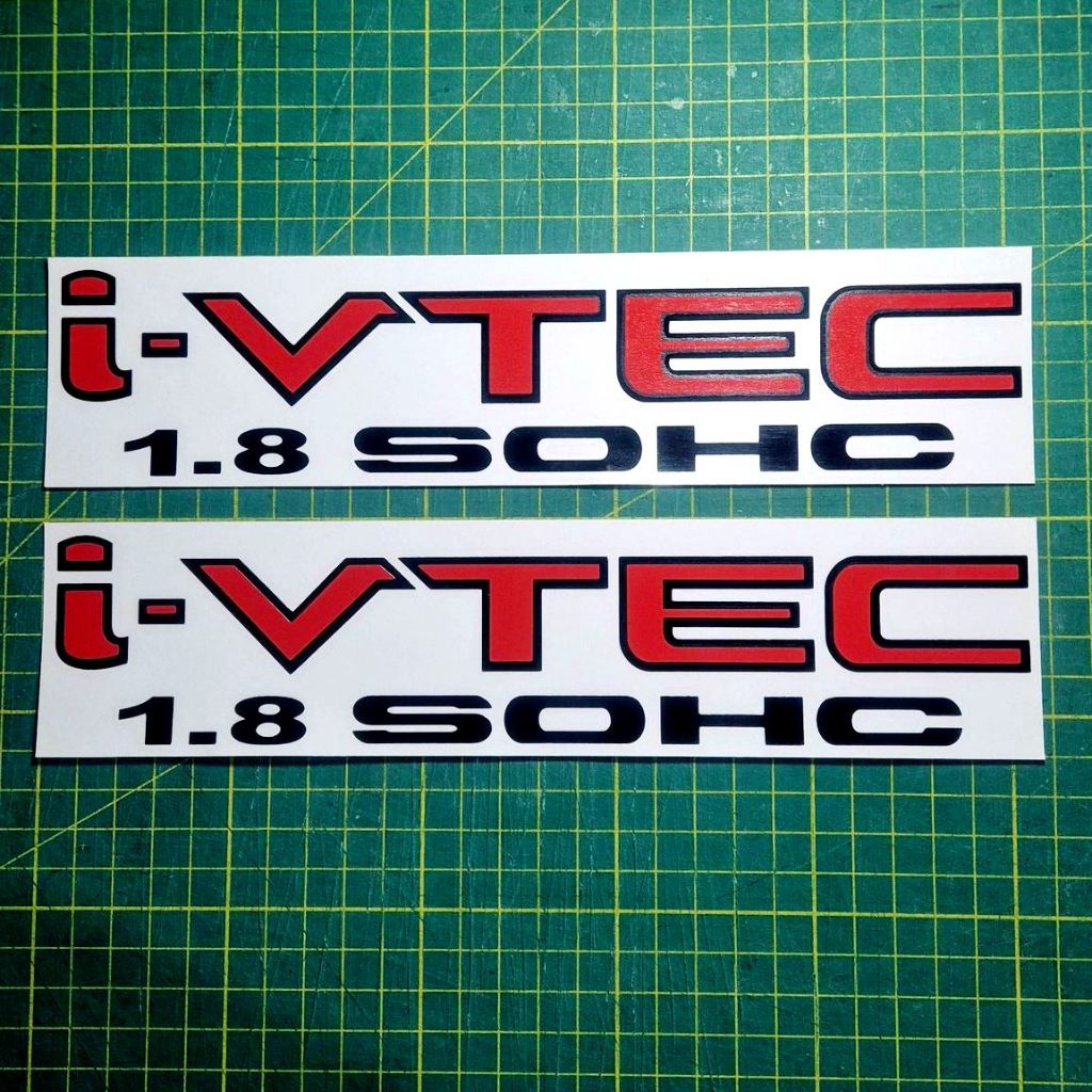 Honda IVTEC / i-vtec / i-VTEC / Ivtec / Vtec SOHC DOHC Car Sticker ...