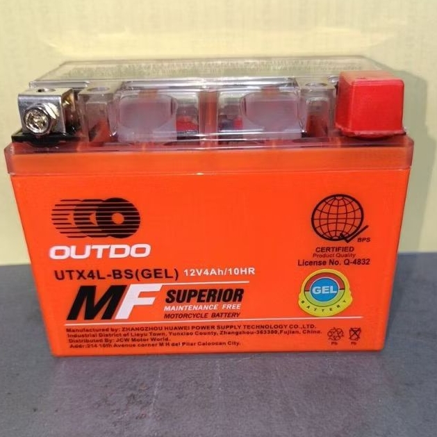 BATTERY 4L OUTDO BRAND FOR RAIDER JFI SHOOTER FI RAIDER J CROSS OVER ...