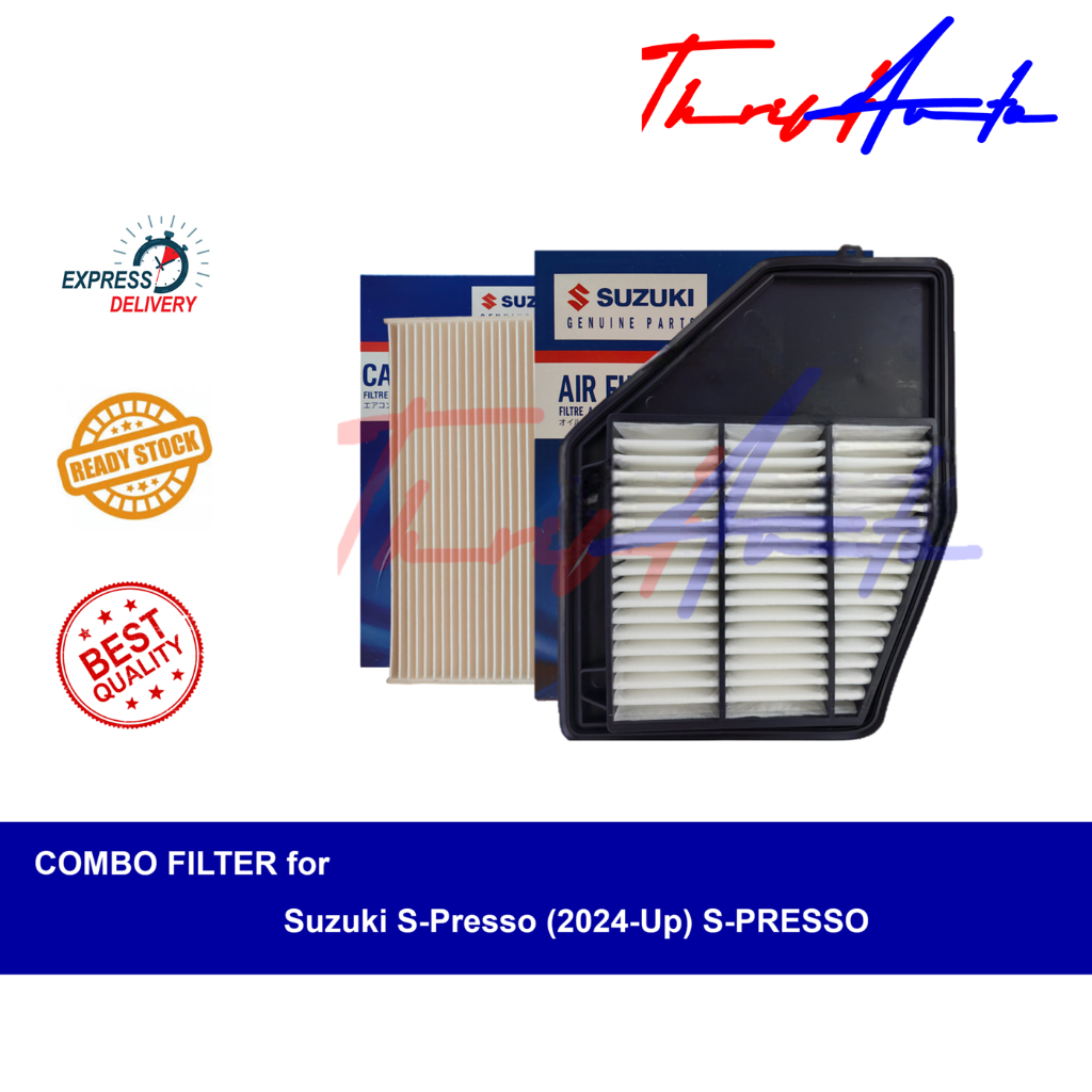 COMBO Filters (Aircon & Air) for Suzuki S-Presso (2024-Up) SPresso ...