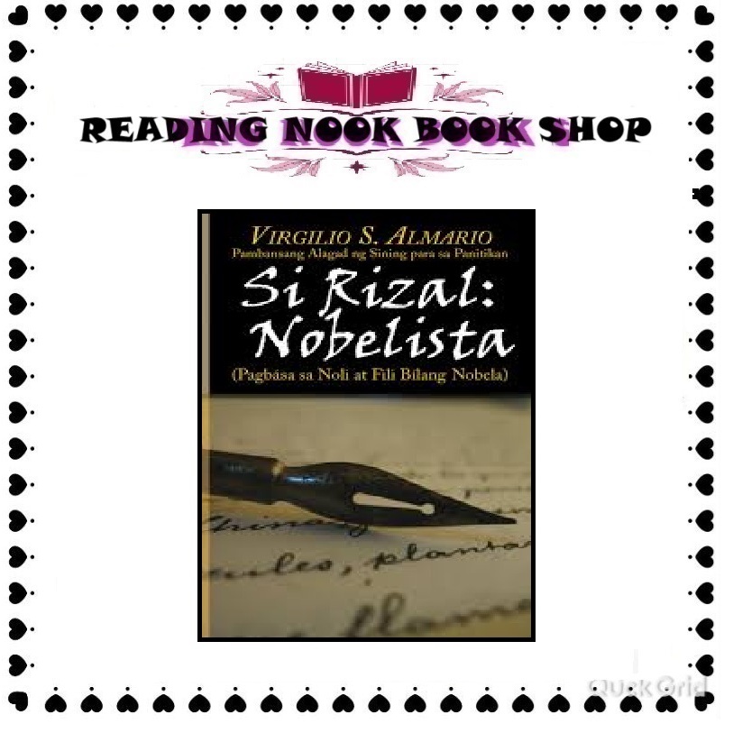 Si Rizal: Nobelista (Pagbasa sa Noli at Fili Bilang Nobela) | Shopee ...