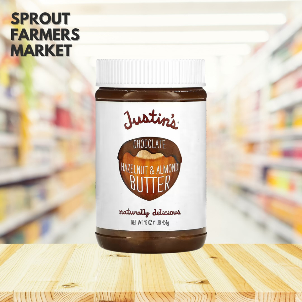 Justin's Nut Butter, Chocolate Hazelnut & Almond Butter, 16 oz (454 g ...