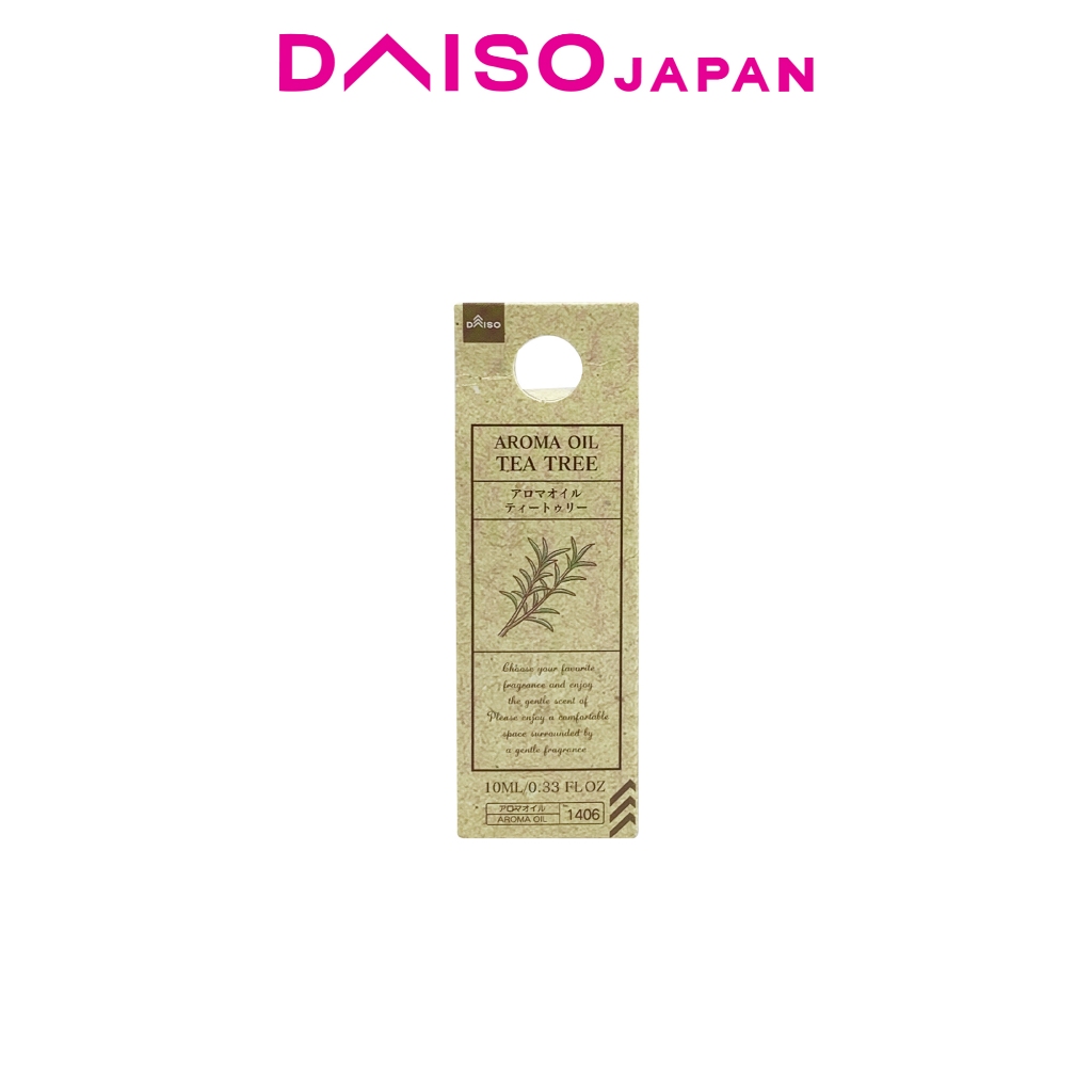 Daiso Tea Tree Scent Aroma Oil (10ml) | Shopee Philippines