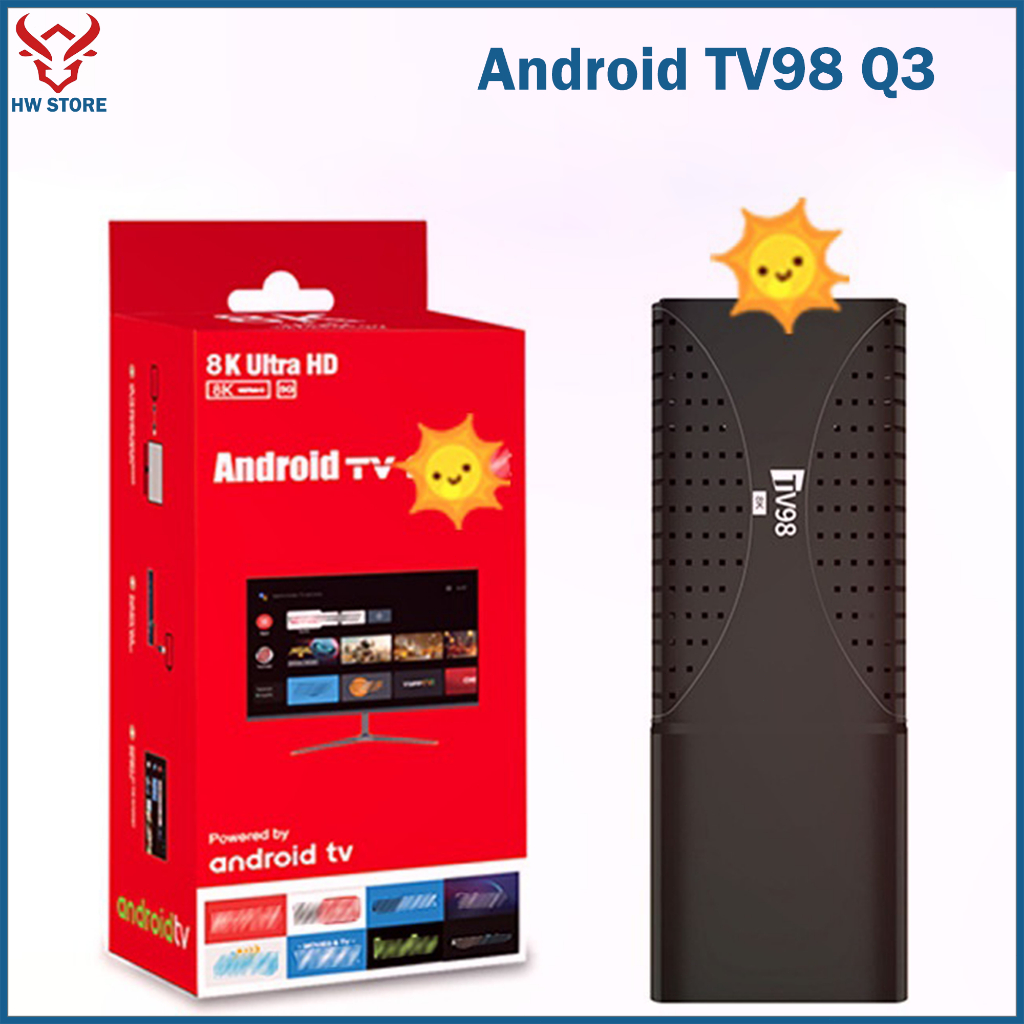 Android TV98 Q3 Mini TV box 16+256GB 4K HD Internet TV box | Shopee ...