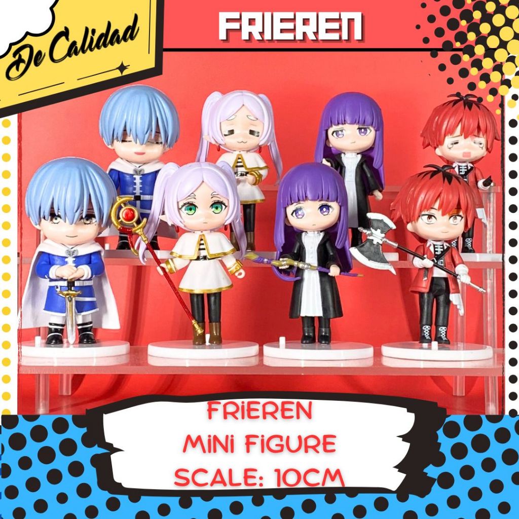 Frieren Beyond Journey's End Frieren Fern Stark Himmel Mini Figure ...