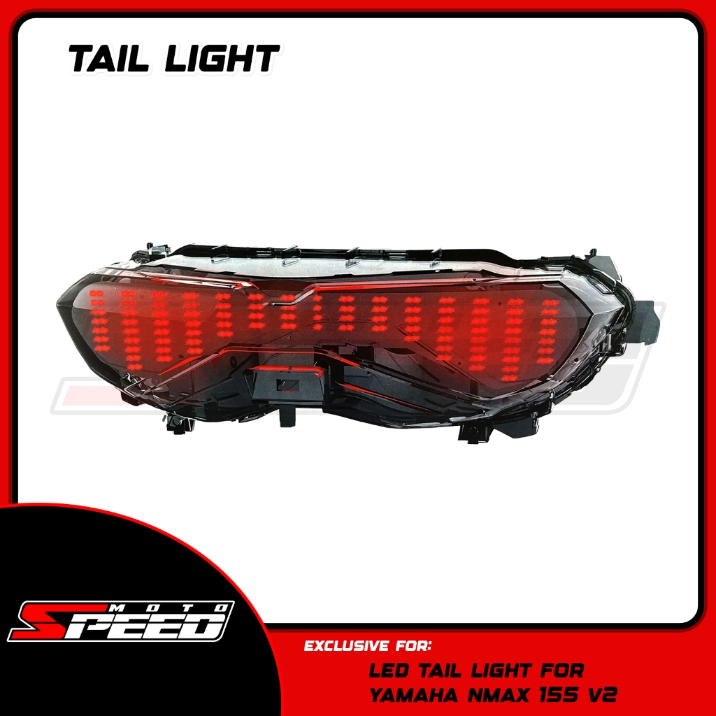 MOTO SPEED SHOP LED TAIL LIGHT FOR YAMAHA NMAX 155 V2 | Shopee Philippines