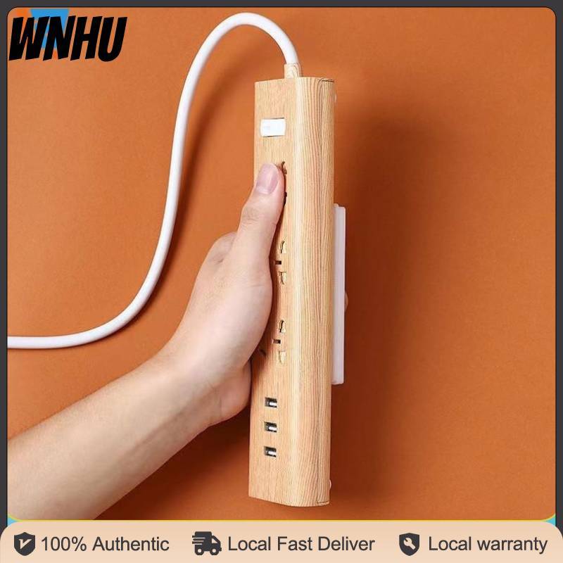 Router Wall-mounted Socket Strip Cable Holder Punch-free Socket Storage ...