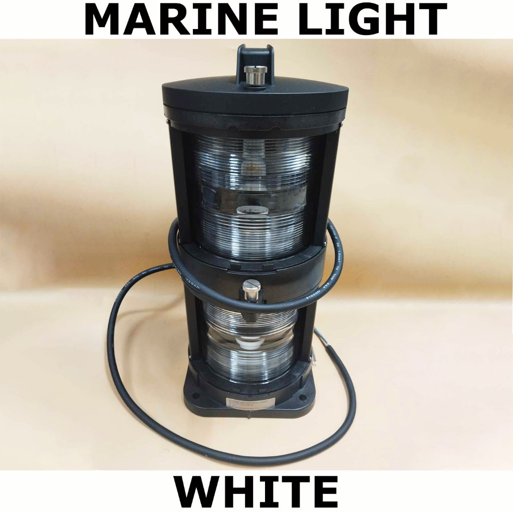 MARINE FIXTURE NAVIGATION DUAL LIGHT WHITE SIDE IP56 A2-DS ...