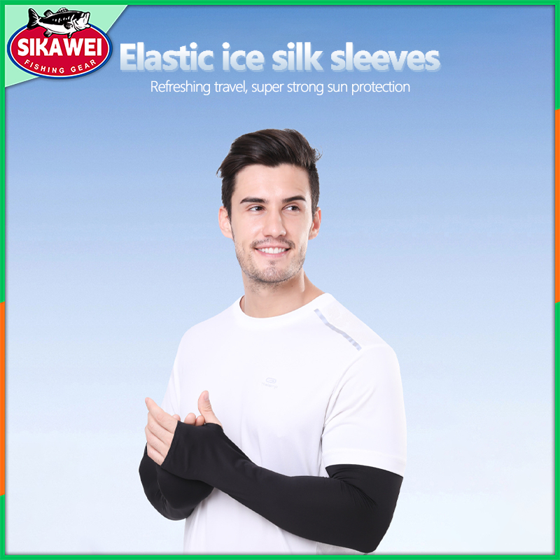 UV Protect Arm Sleeves Hand Socks Motor Fishing Motorcycle Bicycle Bike ...