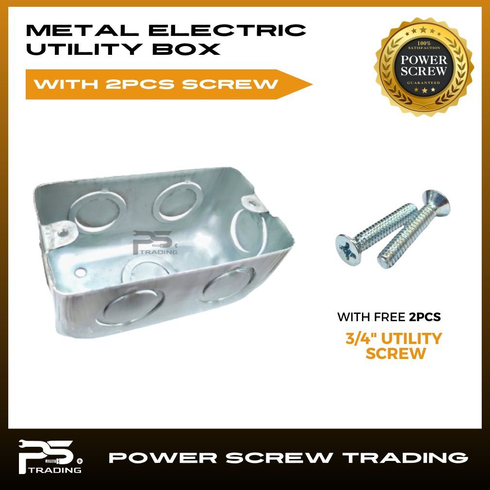 Utility Electrical Metal Box/ Utility Box Metal for Electrical | Shopee ...