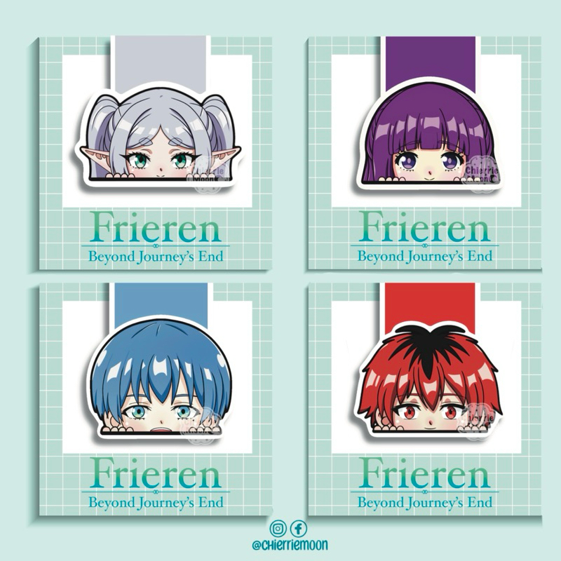 Frieren Beyond Journey’s End Magnetic Bookmark Matte Laminated | Shopee ...