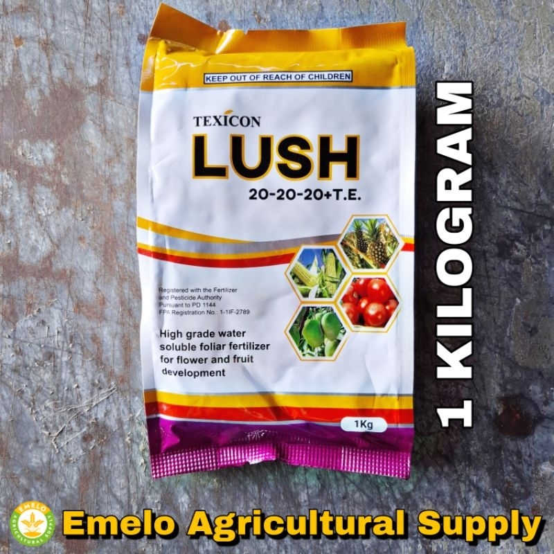 LUSH 20-20-20 (1 KILO) FOLIAR FERTILIZER by TEXICON | Shopee Philippines