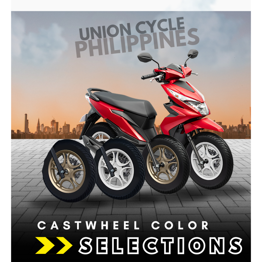 UNION CYCLE WHEEL/MAGS - CLICK 125 VERSION 3 (12 inches diameter ...