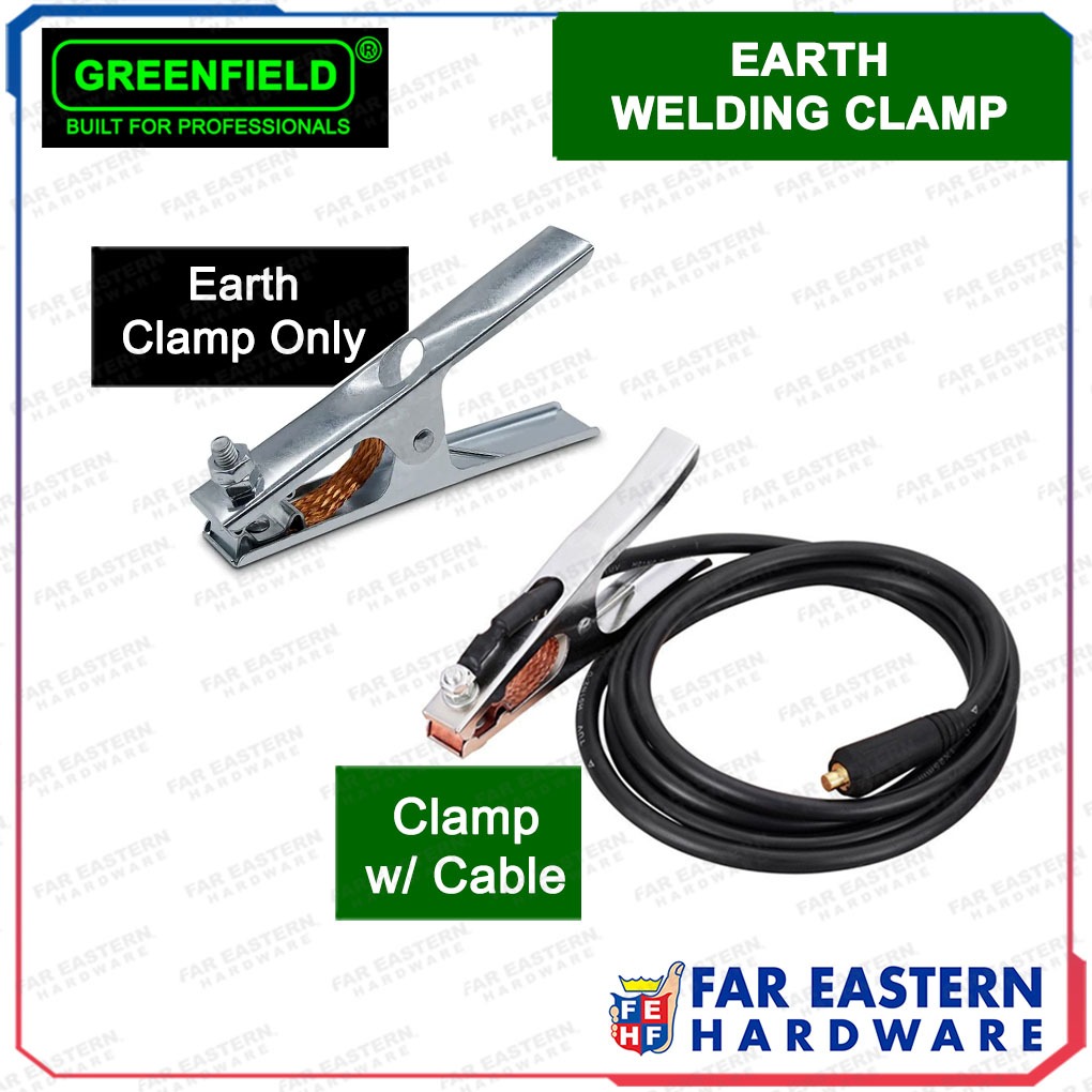 GREENFIELD Earth Ground Clamp for Welding Machine 300A | Shopee Philippines
