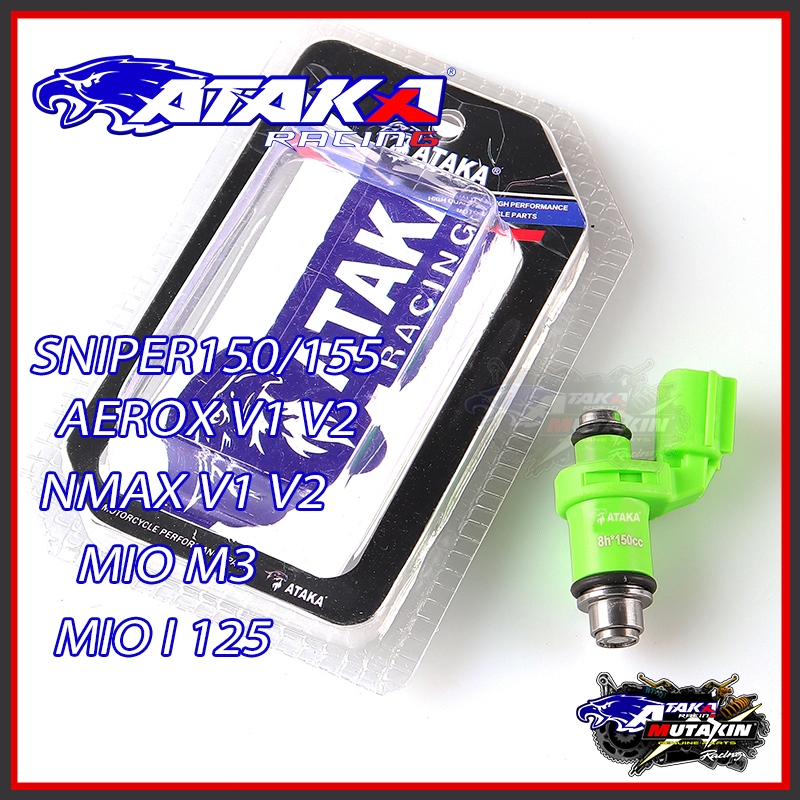 ATAKA Fuel Injector Sniper150 V1 V2 Sniper155 Aerox 155 NMAX 155 Mio M3 ...